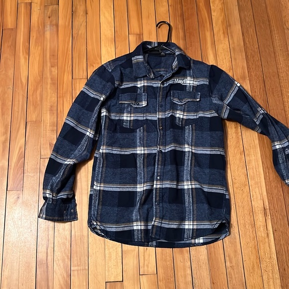 burnside | Shirts | Mayflower Brewing Flannel | Poshmark
